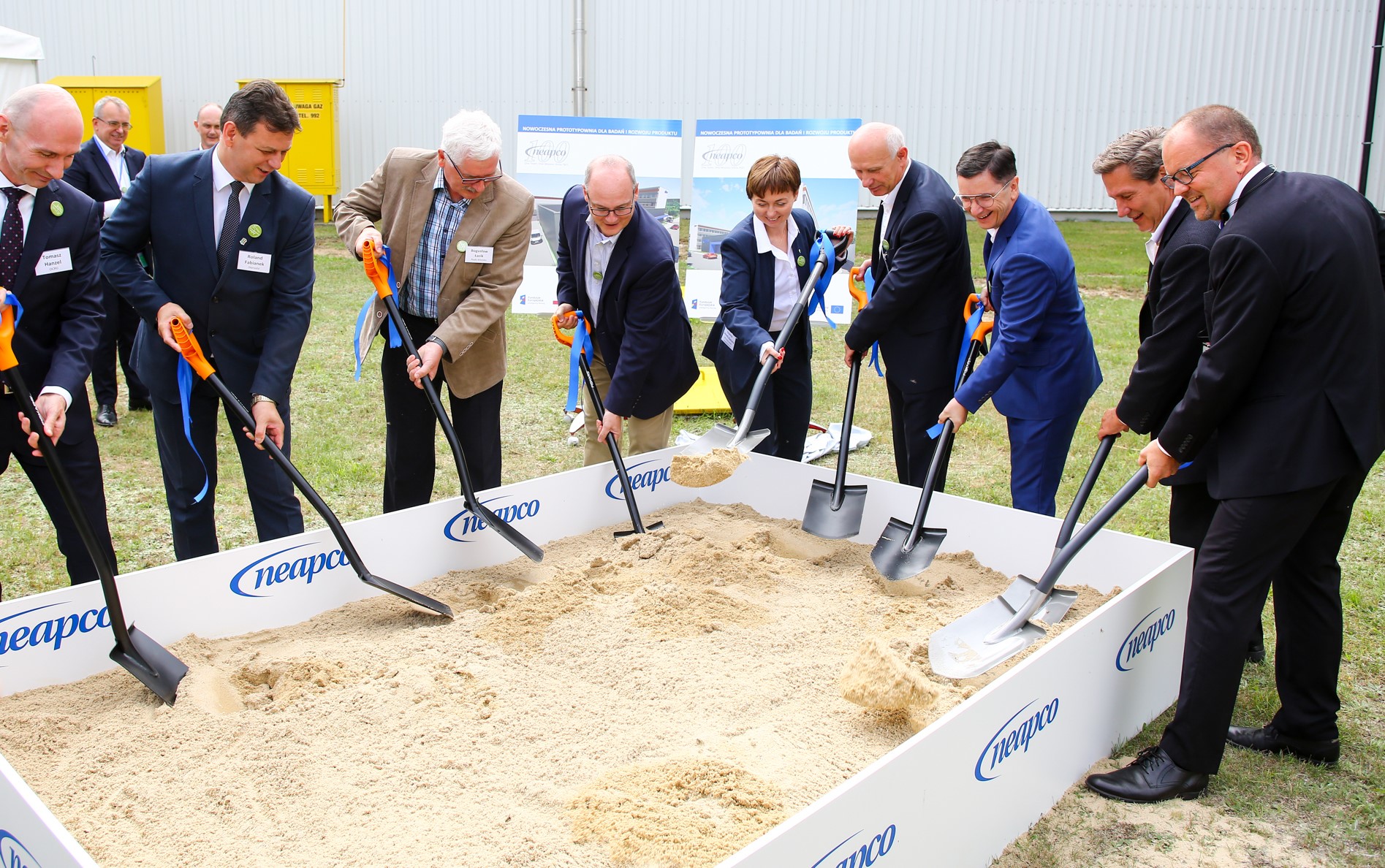 Groundbreaking of Neapco's Prazka, Poland Technical Center - Neapco